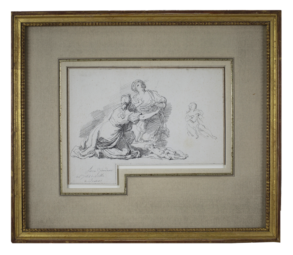 Jean-Honoré Fragonard and the Abbé de Saint-Non in Italy